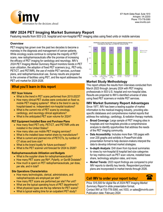 datasheets - IMV Medical Information Division